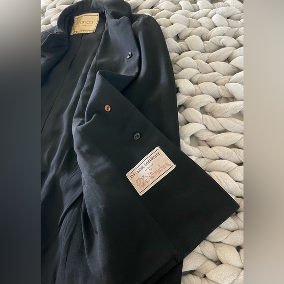 G. Fox | Jackets & Coats | 94s Vintage 100 Wool Gabardine Suit Jacket ...